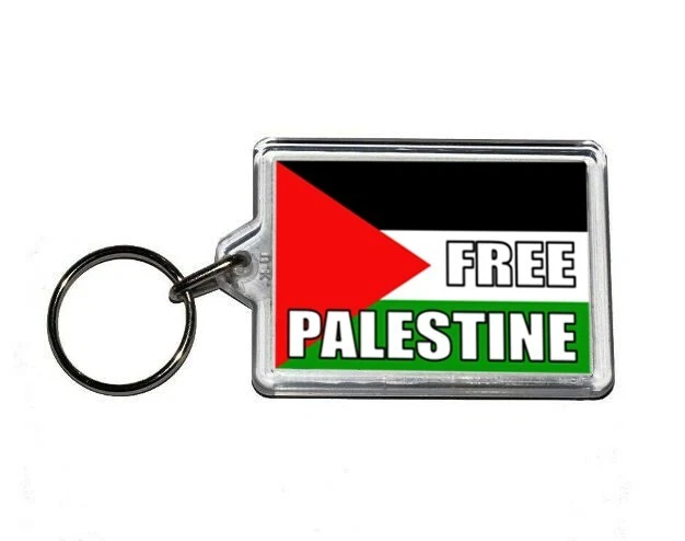 FREE PALESTINE FLAG Keyring Double Sided Palestinian Key Ring £2.50 ...