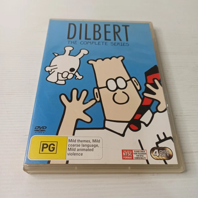 DILBERT COMPLETE SERIES (DVD) Sitcom Animation Comedy Hand-Drawn Region ...