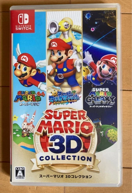 SUPER MARIO 3D Collection Nintendo Switch 64 Sunshine Galaxy jeu All ...