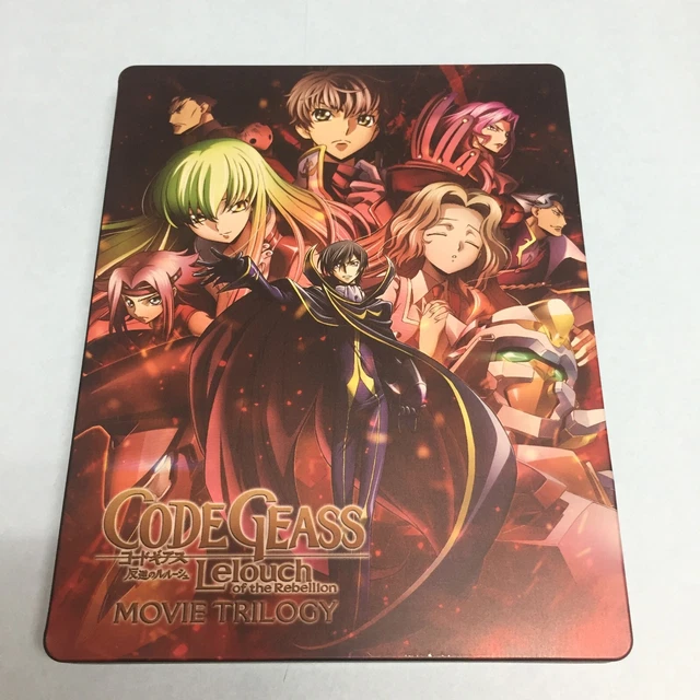 CODE GEASS LELOUCH of the Rebellion The Movie Trilogy Steelbook Case ...