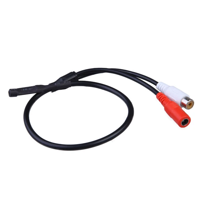 MINI SPY HIDDEN CCTV Microphone for Surveillance DVR System CCTV ...