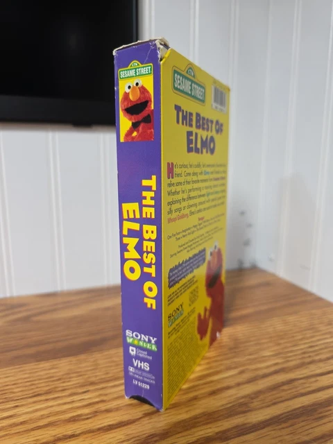 SESAME STREET - The Best of Elmo (VHS, 1994) £7.65 - PicClick UK