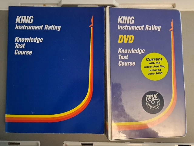 KING INSTRUMENT RATING Flight Test: King Schools (DVDS + Manual ...