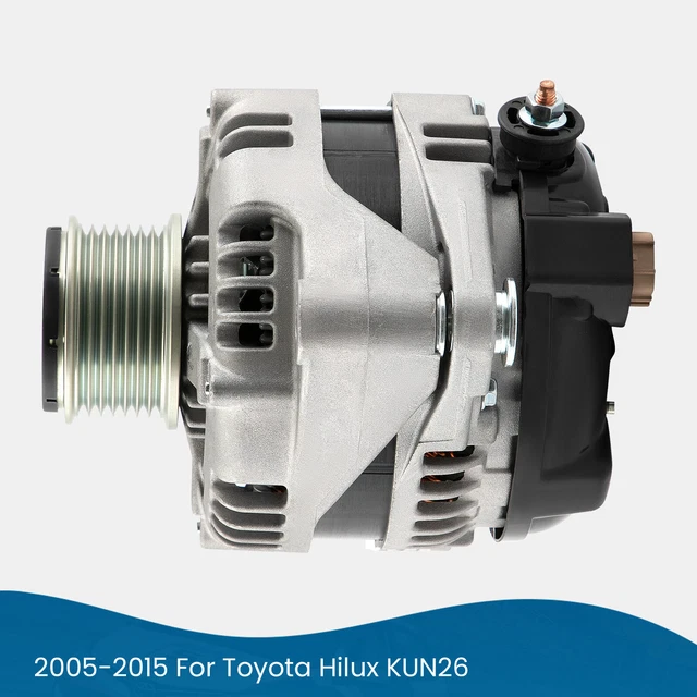 ALTERNATOR FOR TOYOTA 1KD FTV Hilux Hiace Prado KUN26 KUN26R 2.5L 3.0L ...