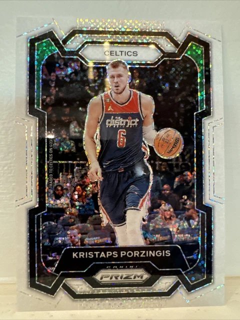 KRISTAPS PORZINGIS 2023-24 Prizm blanc étincelant SP Boston Celtics EUR ...