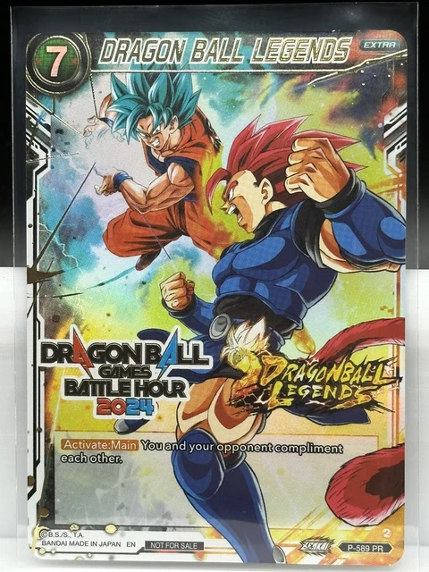 DBS DRAGON BALL Games Battle Hour 2024 Dragon Ball Legends Promo EUR 0 ...
