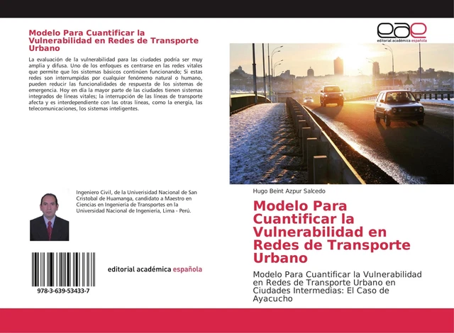 MODELO PARA CUANTIFICAR la Vulnerabilidad en Redes de Transporte Urbano | Buch EUR 34,95 ...