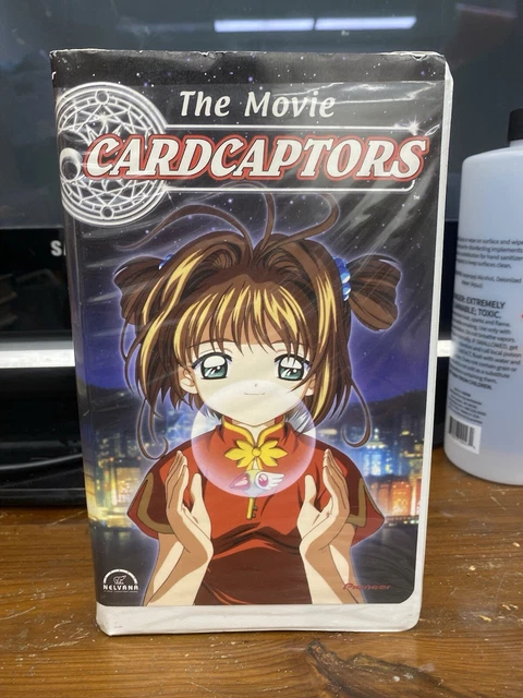 CARDCAPTORS: THE MOVIE VHS, 2002 Clam Shell English Dubbed Anime ...