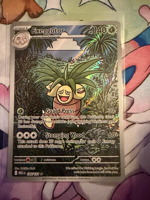 EXEGGUTOR 135/132 ILLUSTRATION Rare 2025 Pokémon Mega Evolution $10.69 ...