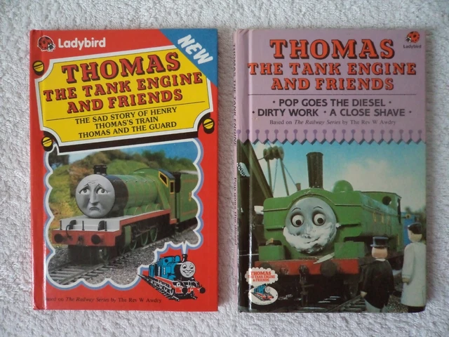 2 VINTAGE 80'S Ladybird Thomas The Tank Engine First Edition Books ...