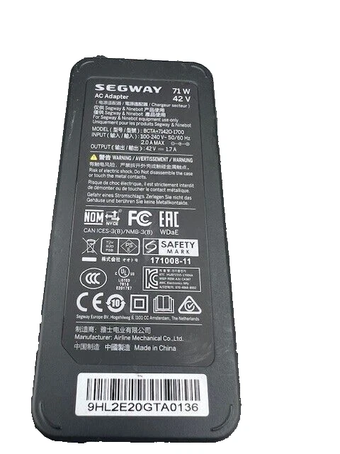 SEGWAY NINEBOT KICKSCOOTER F40D, F40E, F30E, E25E E-Scooter Power ...