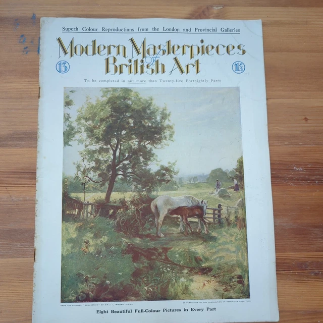 VINTAGE ART MAGAZINE Modern Masterpieces British Art From pull out prints £5.92 - PicClick UK
