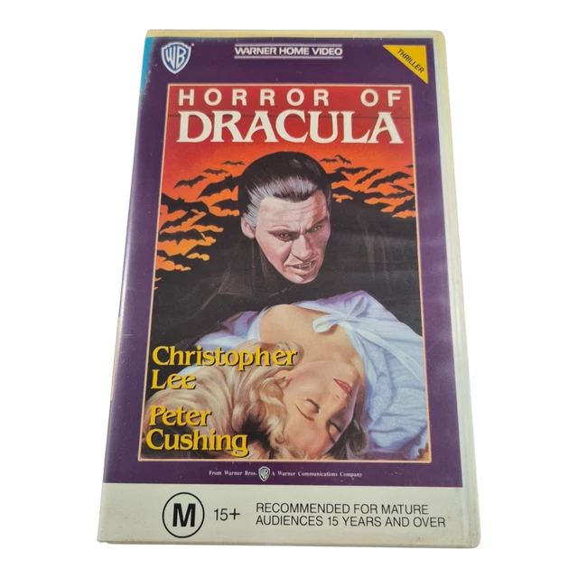 HORROR OF DRACULA Hammer Horror VHS Video Tape Christopher Lee RARE $34 ...