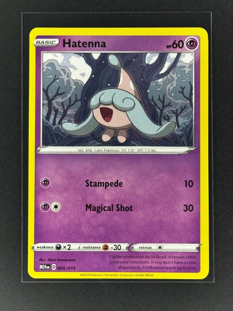HATENNA - NEW 2025 McDonalds Happy Meal Pokémon Dragon Discovery Card ...