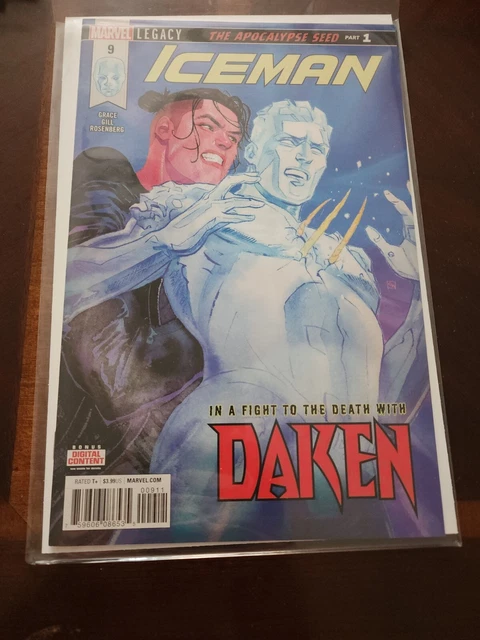 ICEMAN #9 FUMETTO 2018 in perfette condizioni/nm Daken Wolverine Son Marvel Comics X-Men EUR 2 ...