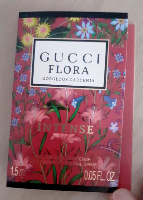 NEW RELEASE 2025! Gucci Flora Gorgeous GARDENIA INTENSE EDP 1.5ml spray ...