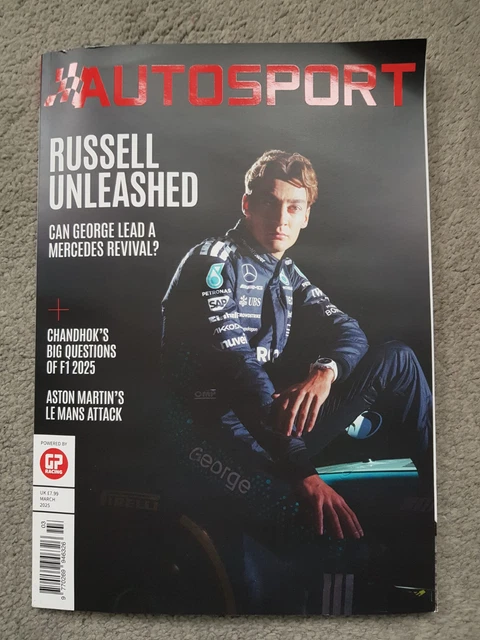AUTOSPORT (EX GP Racing Magazine) for the Month of March 2025. Excellent Cond £5.20 - PicClick UK