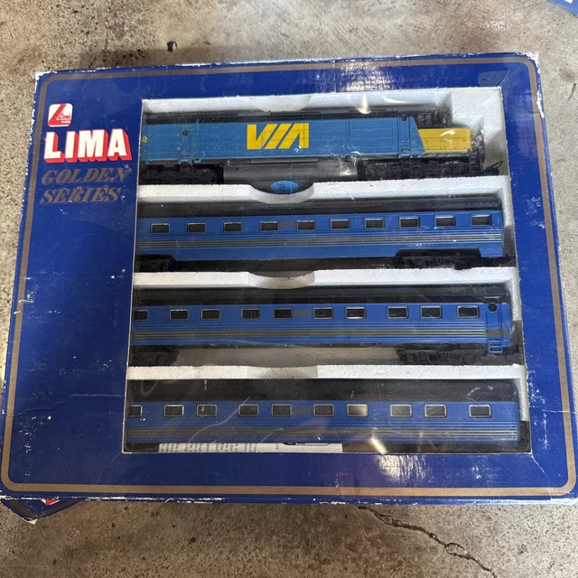 LOT TRAIN LIMA série dorée TGV VIA échelle HO avec moteur EUR 106,66 ...