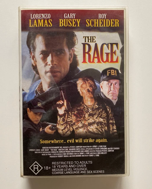 THE RAGE [VHS] Home Cinema Group 1997 Action Big Box Ex-Rental Video Tape Lamas £11.91 - PicClick UK