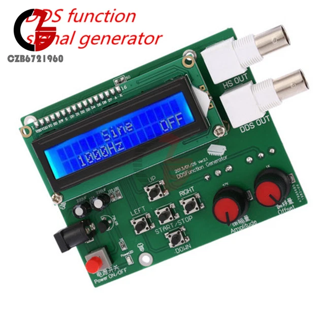 DDS FUNCTION SIGNAL Generator Module Sine and Square Sawtooth Triangle ...