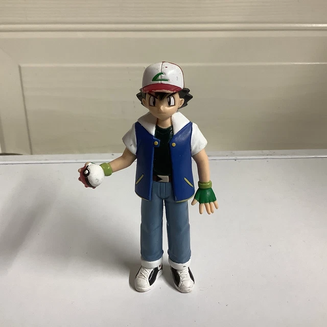 POKEMON ASH KETCHUM Figure 5” Tomy 1998 Vintage Rare £9.99 - PicClick UK