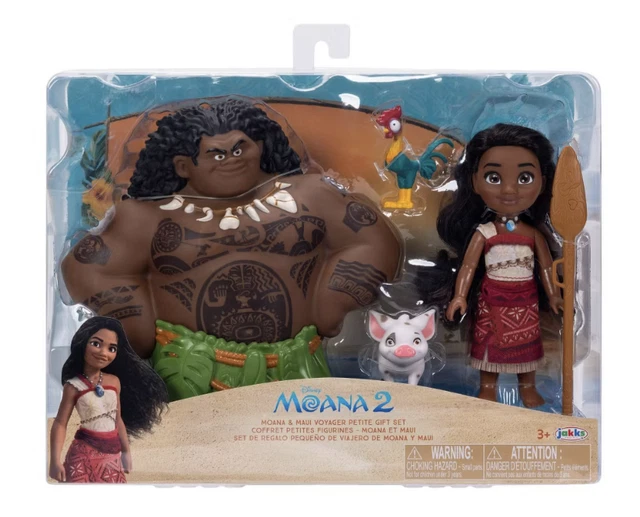 DISNEY MOANA 2 Moana & Maui Voyager Petite Gift Set Toy New With Box £ ...