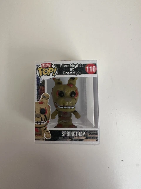 FUNKO BITTY POP Five Nights at Freddy's Springtrap #110 Chase Mystery ...
