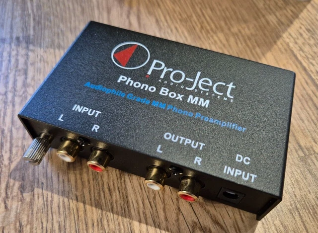 PRO-JECT PHONO BOX MM Pre-Amplifier - Black £2.20 - PicClick UK
