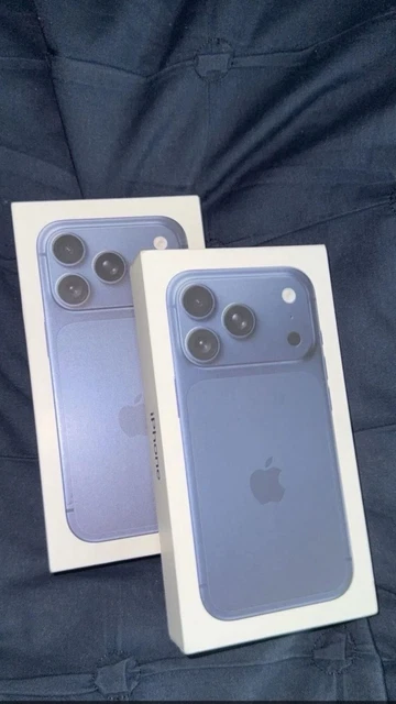 APPLE IPHONE 17 Pro Deep Blue, 256GB, 5G, Unlocked, New Sealed £873.70 ...