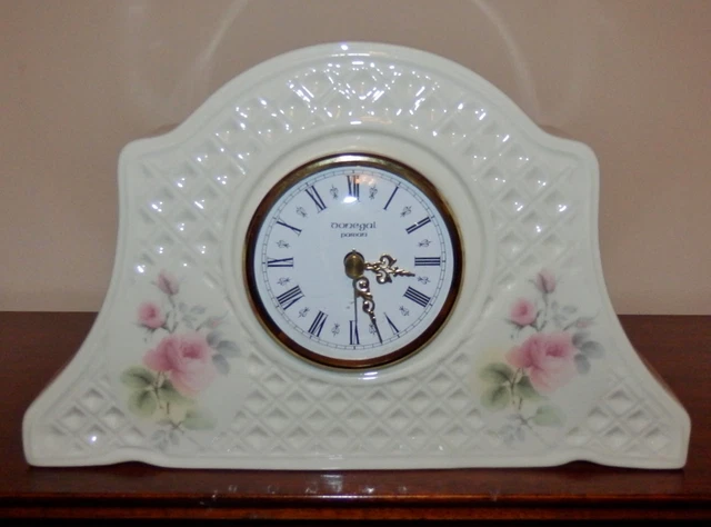 IRISH DONEGAL PARIAN China Clock - Very Good Time Keeper £8.00 ...