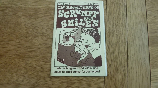 1996 ADVENTURES OF SCRUMPY AND SMILES No 1 UK ALTERNATIVE COMIC MIGRANE ...