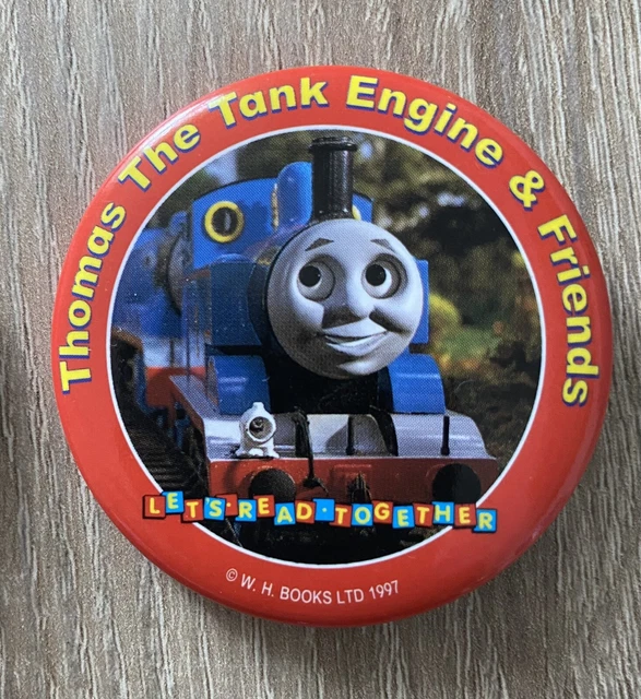 THOMAS THE TANK Engine & Friends ‘Let’s Read Together’ Rare 1997 Pin ...