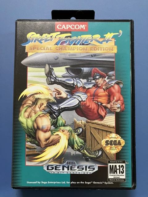 STREET FIGHTER II': Special Champion Edition (Sega Genesis, 1993) EUR 1 ...
