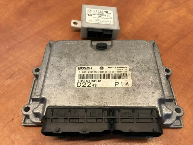 FIAT DUCATO CITROEN Jumper Engine Control Unit Ecu Bosch 1338284080 ...