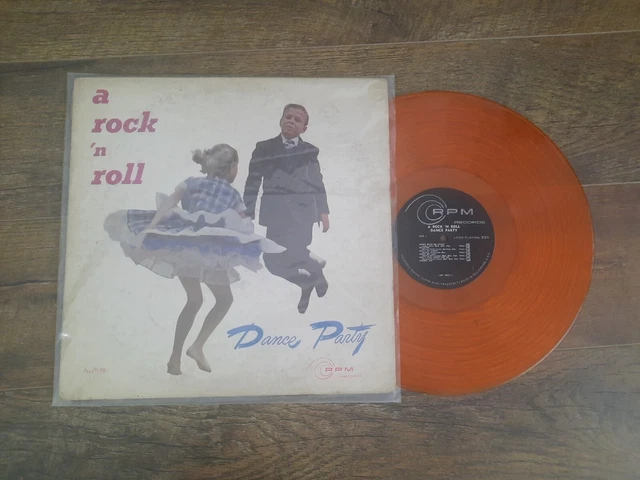 RARE A ROCK 'N Roll Dance Party RPM Records 12" vinyle orange LRP 3001 ...