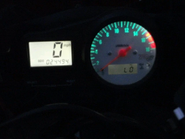 LED CLOCK UPGRADE kit lightenUPgrade WHITE YAMAHA Yzf R6 5eb £16.00 ...