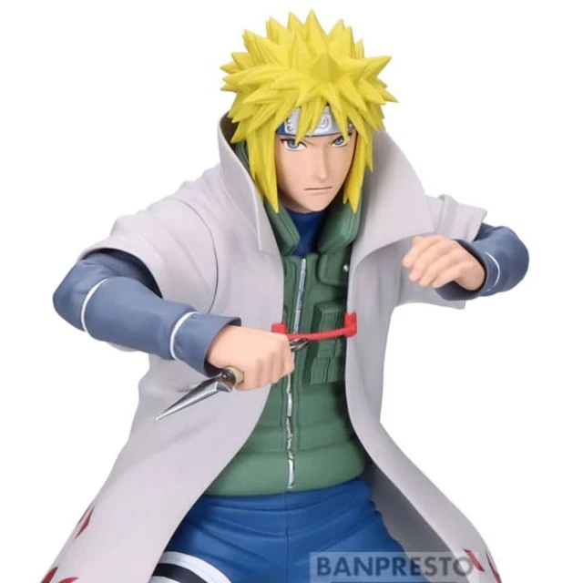 NARUTO SHIPPUDEN - Minato Namikaze Grandista Banpresto PVC Figure 23 cm ...