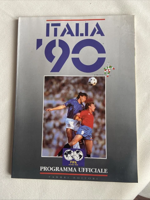 ULTRA RARE ITALIA 90 World Cup Final Official Programme 1990 Italy ...