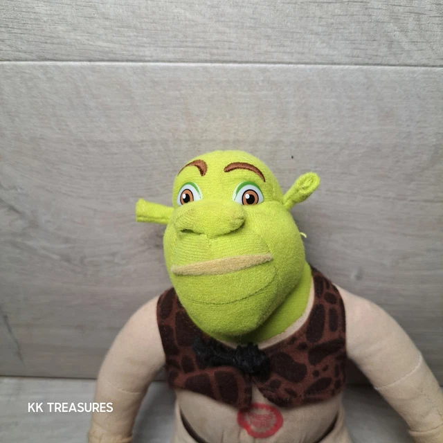 SHREK THE THIRD Talking Ogre Plush Soft Toy Figure Sitting 17cm Gosh ...