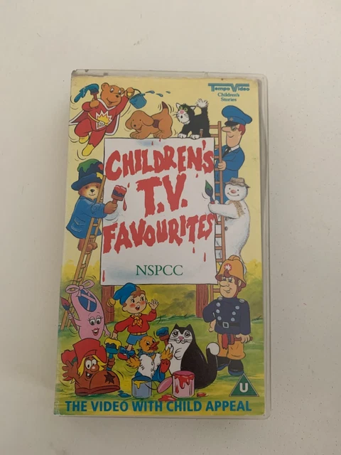 Childrens Tv Favourites Nspcc Vhs For Sale Picclick Uk