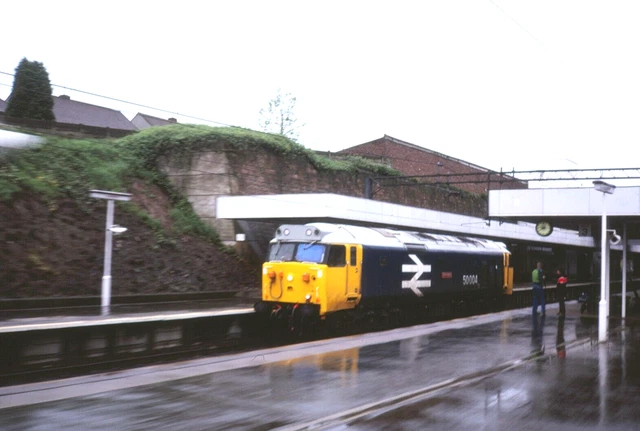 MM 66 ORIGINAL COLOUR SLIDE CLASS 50 004 St VINCENT AT COVENTRY 1981 £2 ...