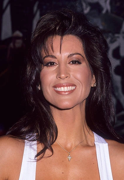 ATHLETE RACHEL MCLISH at Model Jet Airplane from the Film Ace- 1992 Old ...