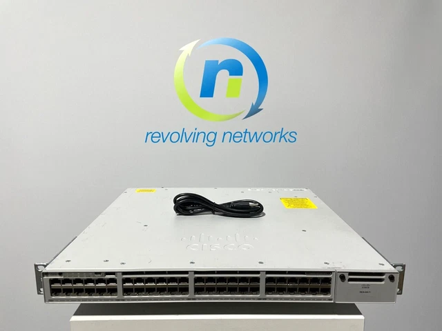CISCO C9300-48T-E 9300 48-Port Rack-Mountable Ethernet Catalyst Switch ...