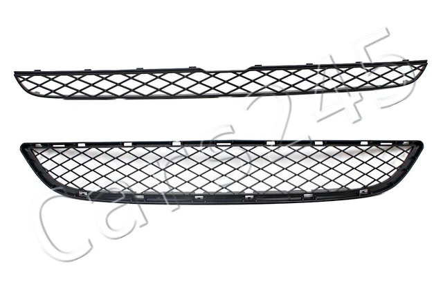 GENUINE FRONT BUMPER Lower + Upper Central Grills BMW X6 E71 E72 Hyb ...