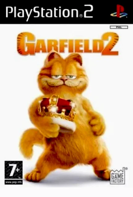 PS2 GARFIELD 2 Rare Complete Video Game Bill Murray FREE P&P Sony ...