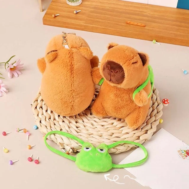CAPYBARA SIMULATION CAPIBARA Keychain Simulation Capybara Plush Toy ...