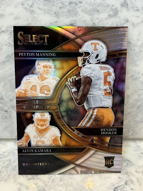 2023 PANINI SELECT Draft Picks #SC-TE Hendon Hooker Select Company RC ...