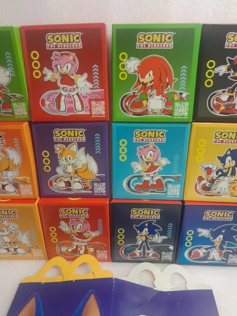 MCDONALD'S HAPPY MEAL 2024 Sonic The Hedgehog Mcdonalds Mcdo Gioco Set ...