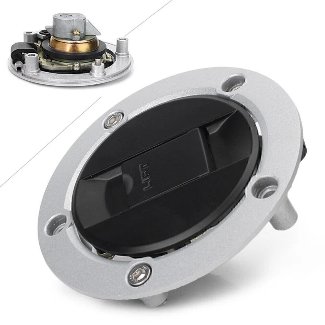 FUEL GAS TANK Cap Cover Lock w/Key 5 Hole for SUZUKI SV650 GSXR 600 750 ...