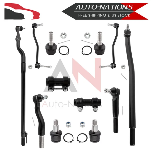 FRONT SWAY BAR Tie Rod Ball Joint Adjustment Sleeve for Ford Excursion ...